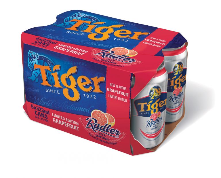 The All New Tiger Radler Grapefruit - METROPOLITANT