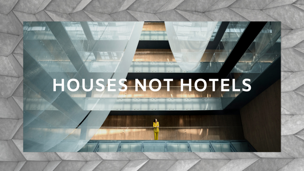 ‘HOUSES NOT HOTELS’ - The House Collective - METROPOLITANT