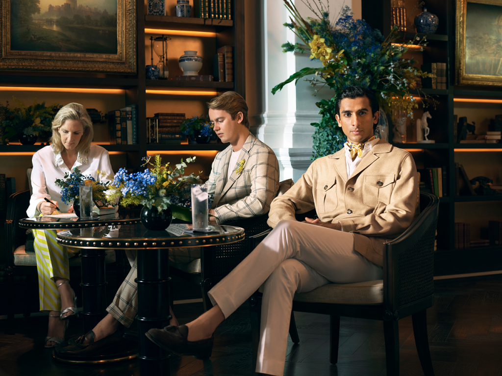 NEXT IN LINE: MODERN-DAY ROYALS STAR IN NEW RAFFLES CAMPAIGN ...