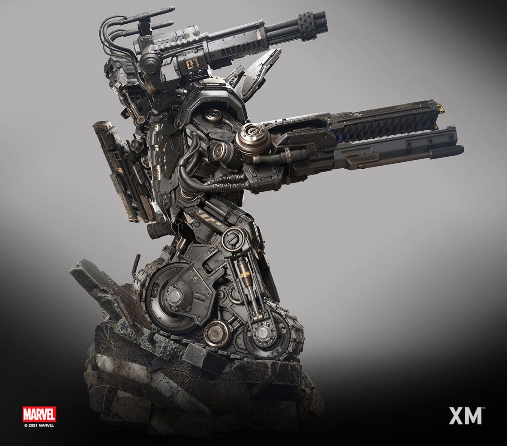XM introduces War Machine’s War Tank, the largest 1:4 scale statue ...