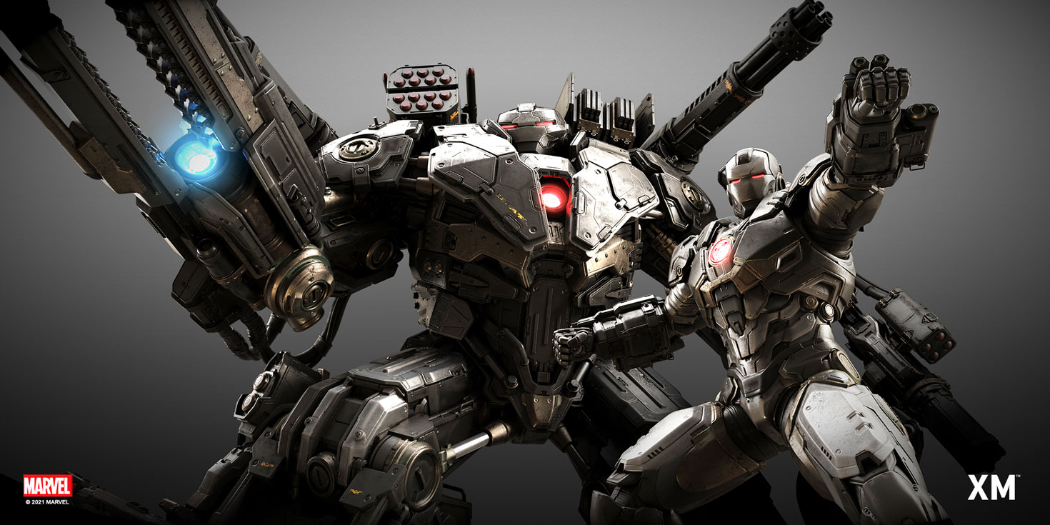 XM introduces War Machine’s War Tank, the largest 1:4 scale statue ...